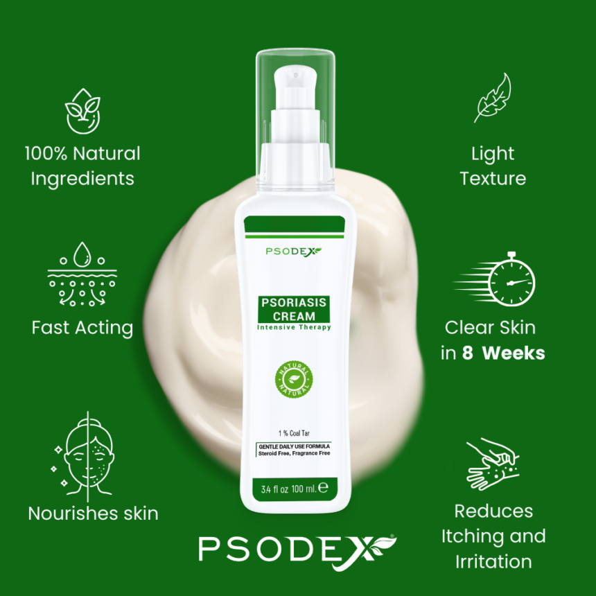 Psoriasis Cream Intensive Therapy - Psodex